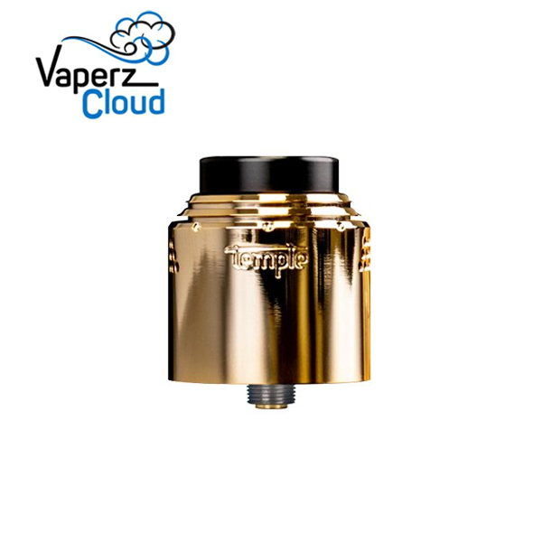 TEMPLE RDA 28mm GOLD – VAPERZ CLOUD – Vaporland.gr